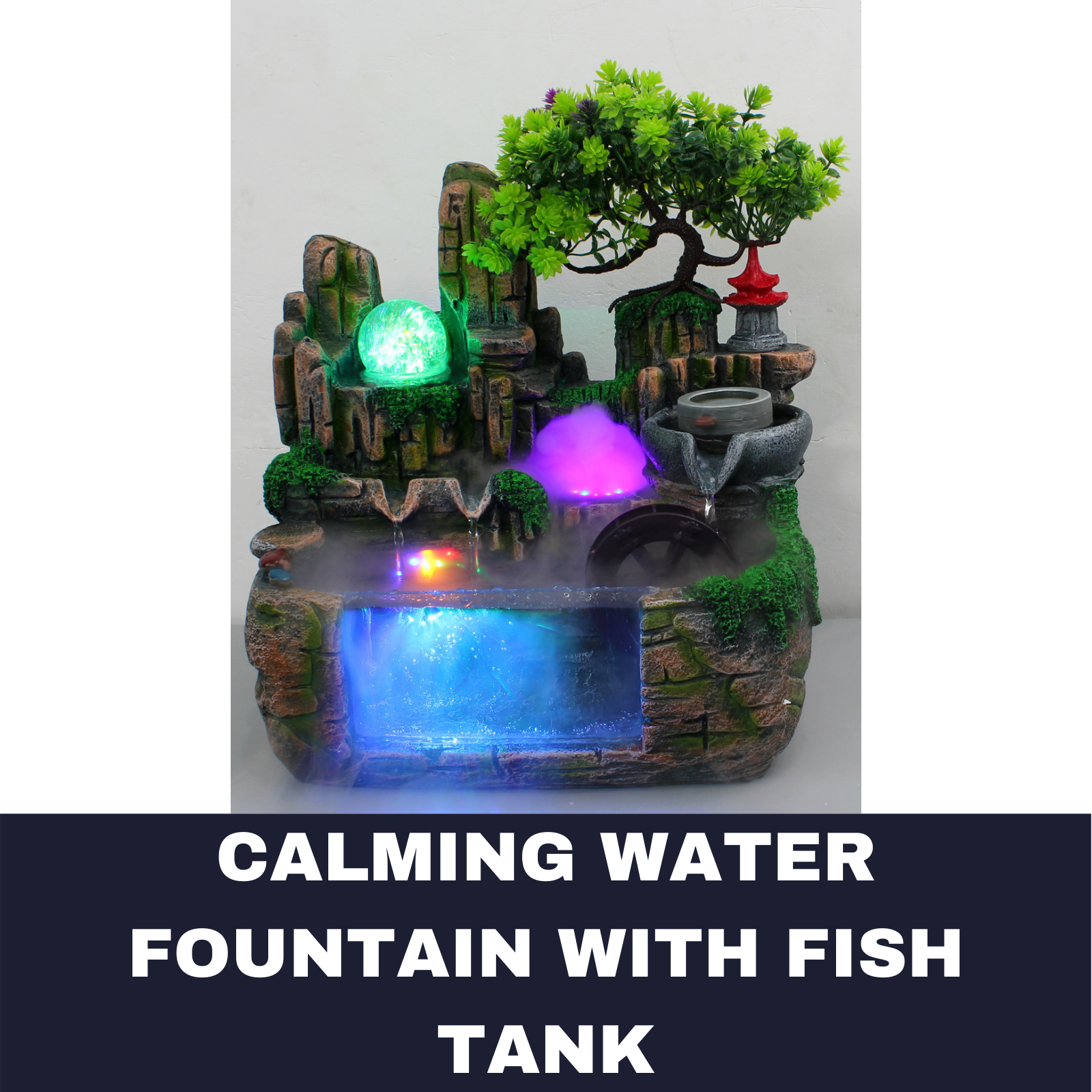 Indoor Fountain Fish Tank at Douglas Jacobson blog