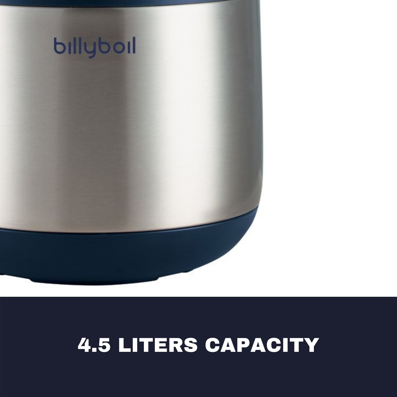 Billyboil Thermal Cooker 4.5L Stainless Steel and Vacuum Insulated ...